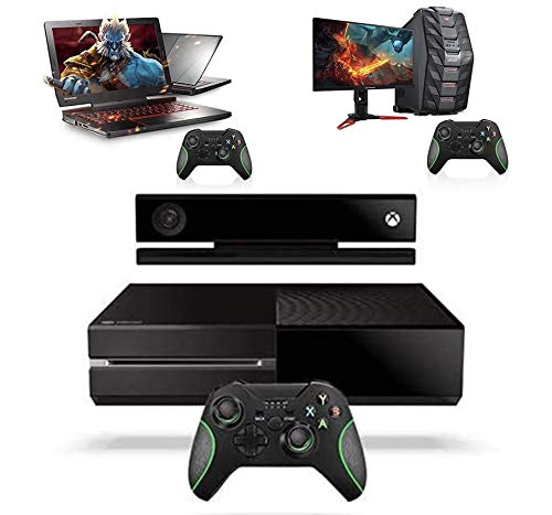 RIBOXIN Xbox Wireless Controller PC Game Controller 2.4GHZ Wireless Game Controller Compatible with Xbox One/One S/One X and PC with Built-in Dual Vibration No Audio jack