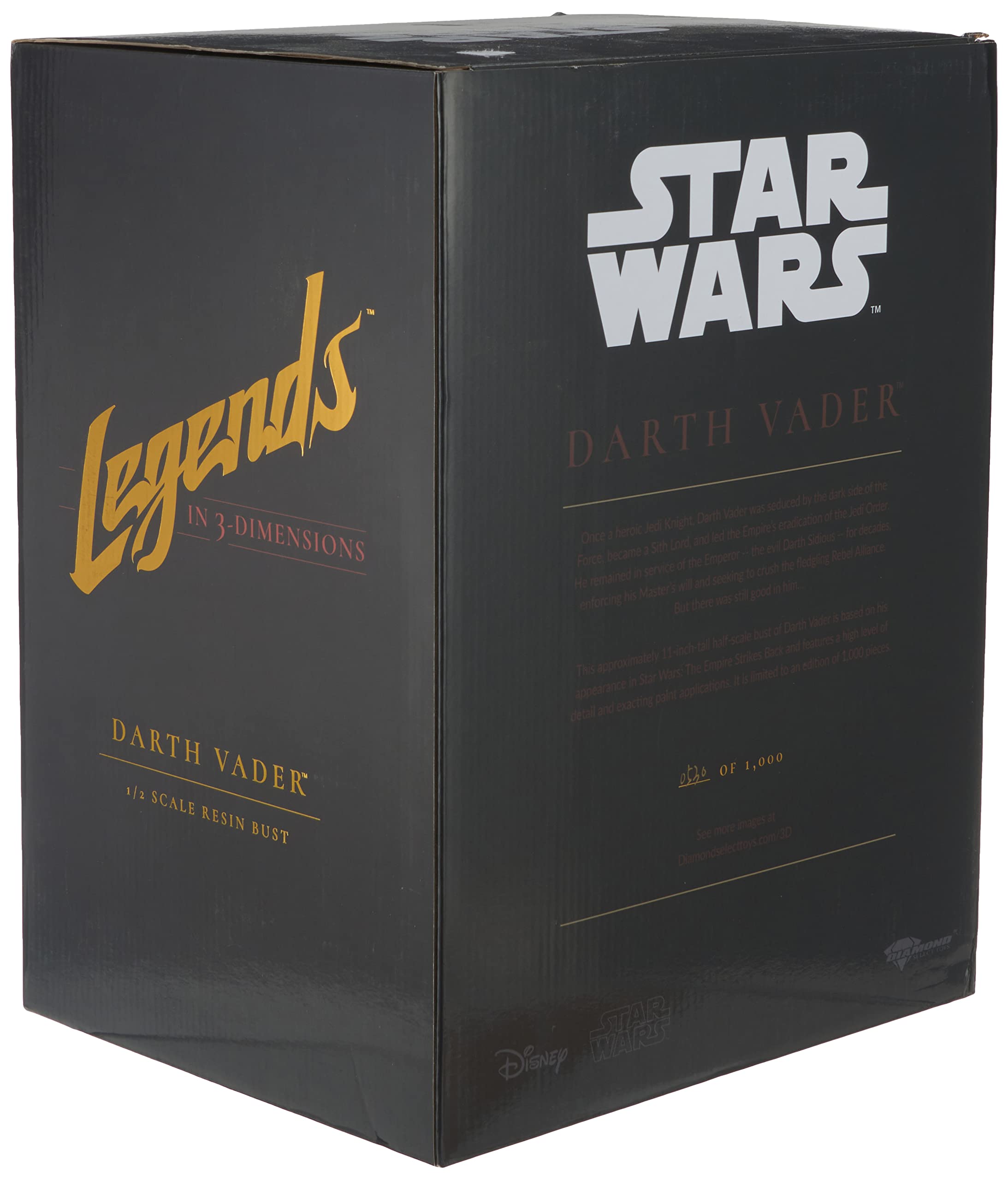 Star Wars: Darth Vader Legends in 3-Dimensions 1:2 Scale Bust
