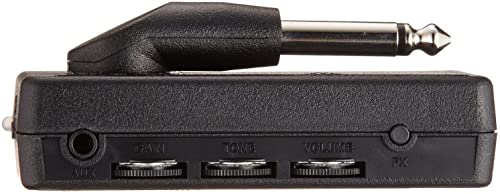 Vox amPlug 2 Headphone Guitar Amplifier - Classic Rock Bundle with Headphones, Picks, and Austin Bazaar Polishing Cloth