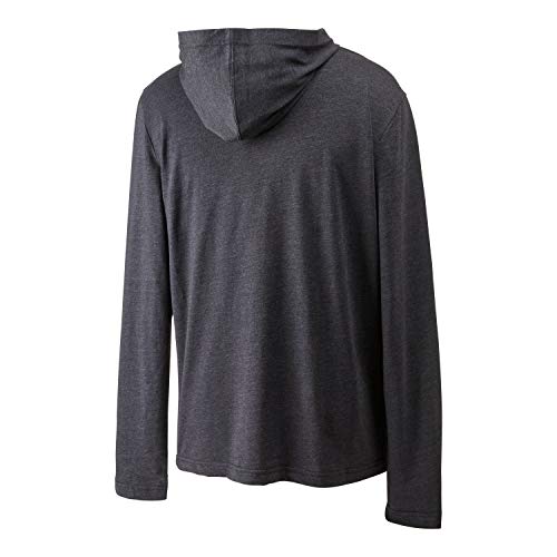 Speedo Standard T-Shirt Long Sleeve Hoodie Pull Over Team Warm Up, Pride Black, Large