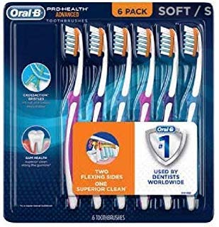 Oral-B Pro Flex All In One Soft Toothbrushes, 8 Count