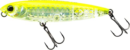 Yo-Zuri R1434-PCLS: 3Dr-X Pencil (F) 75Mm 3", Prism Chartreuse Silver