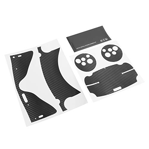 VR Controller Headset Stickers, VR Headset Stickers PVC Material with Manual for Protect Your Equipment for Professional Use(Carbon Black)