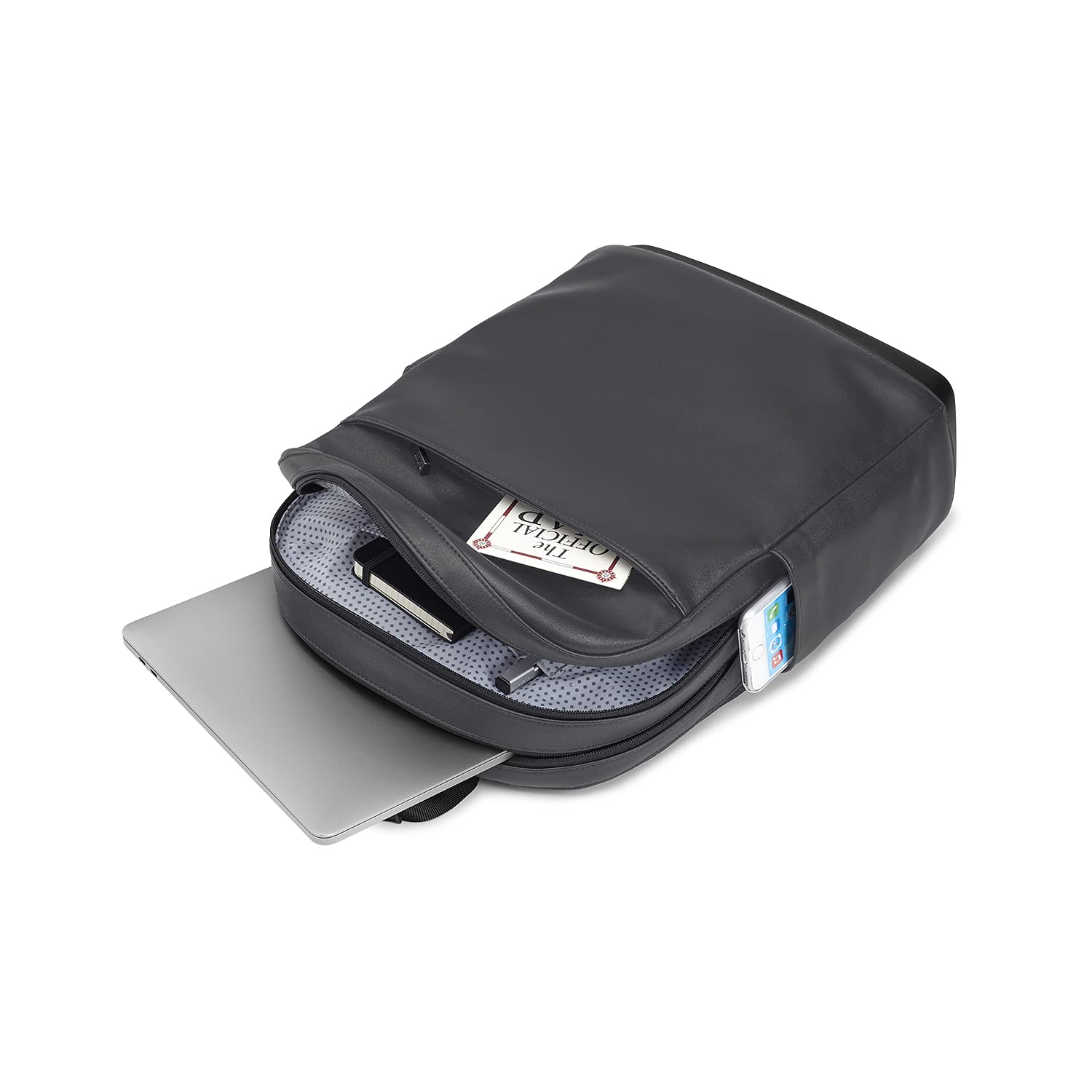 モレスキン(Moleskine) Men's Backpack (for Business and Town), Grey (Grey Marl), One Size