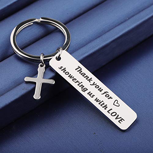 Thank You Gifts Bridal Shower Gift Wedding Shower Thank You Gift Hostess Gift (Shower Keychain)