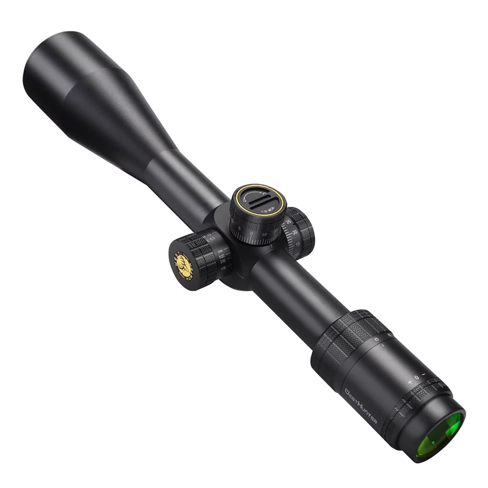WestHunter Optics HD-N 6-24x50 FFP Scope, 30 mm Tube First Focal Plane 1/8 MOA Precision Shooting Scopes, Only Optics & Basic Accessories