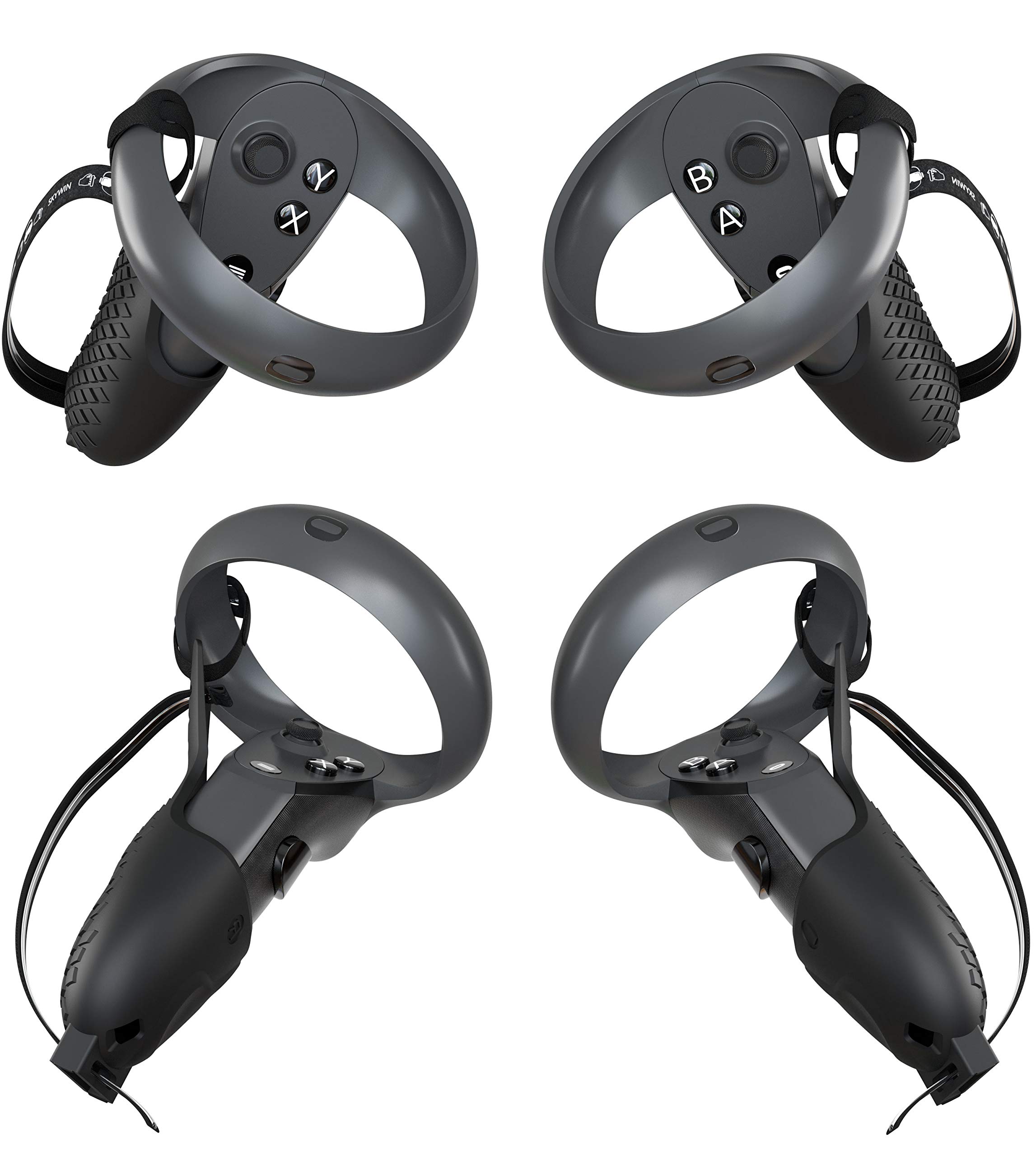 Skywin Quest Controller Grips Upgraded - Anti Drop Touch Controller Grips for Oculus Quest Controllers - Compatible with Oculus Rift S and Quest VR Controllers, Upgraded Model