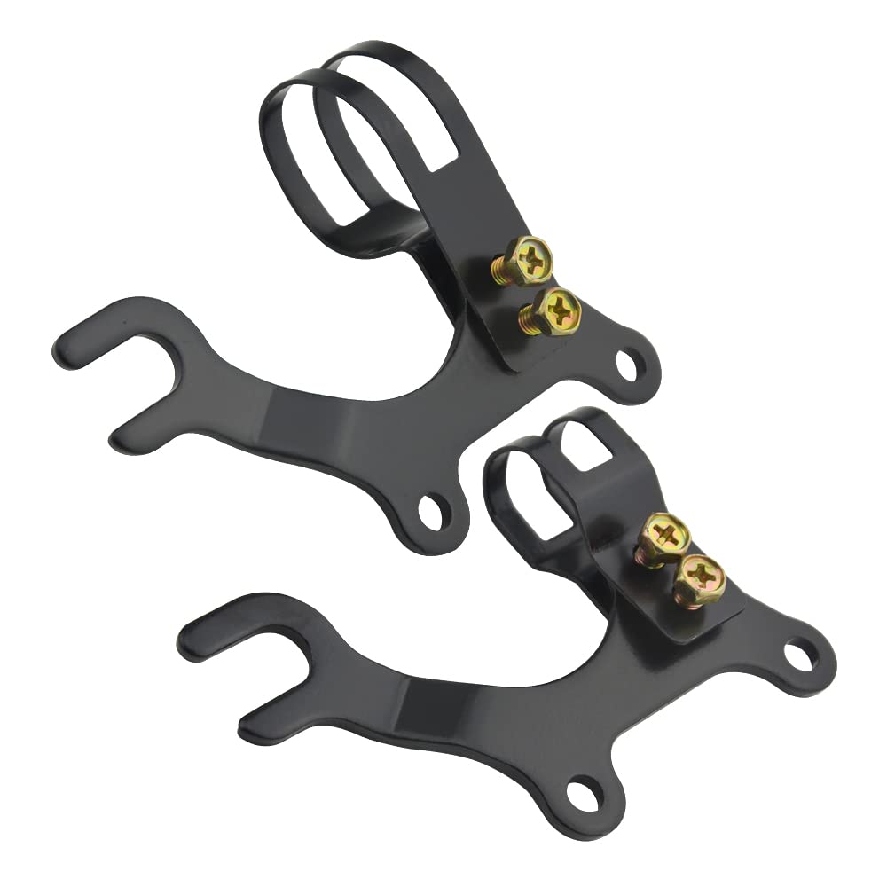 XINMEIWEN 2Pack 22mm and 31.8mm Brake Bracket Adapter Adjustable Bike Mounting Holder Disc Brake Bracket Frame Adapter Bicycle Components (160mm)