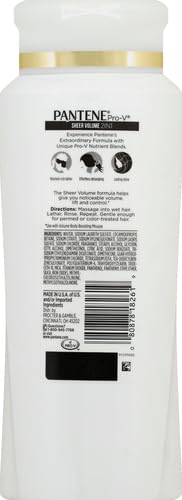Pantene Sheer Volume 2 in 1 Shampoo & Conditioner 20.1 Fl Oz