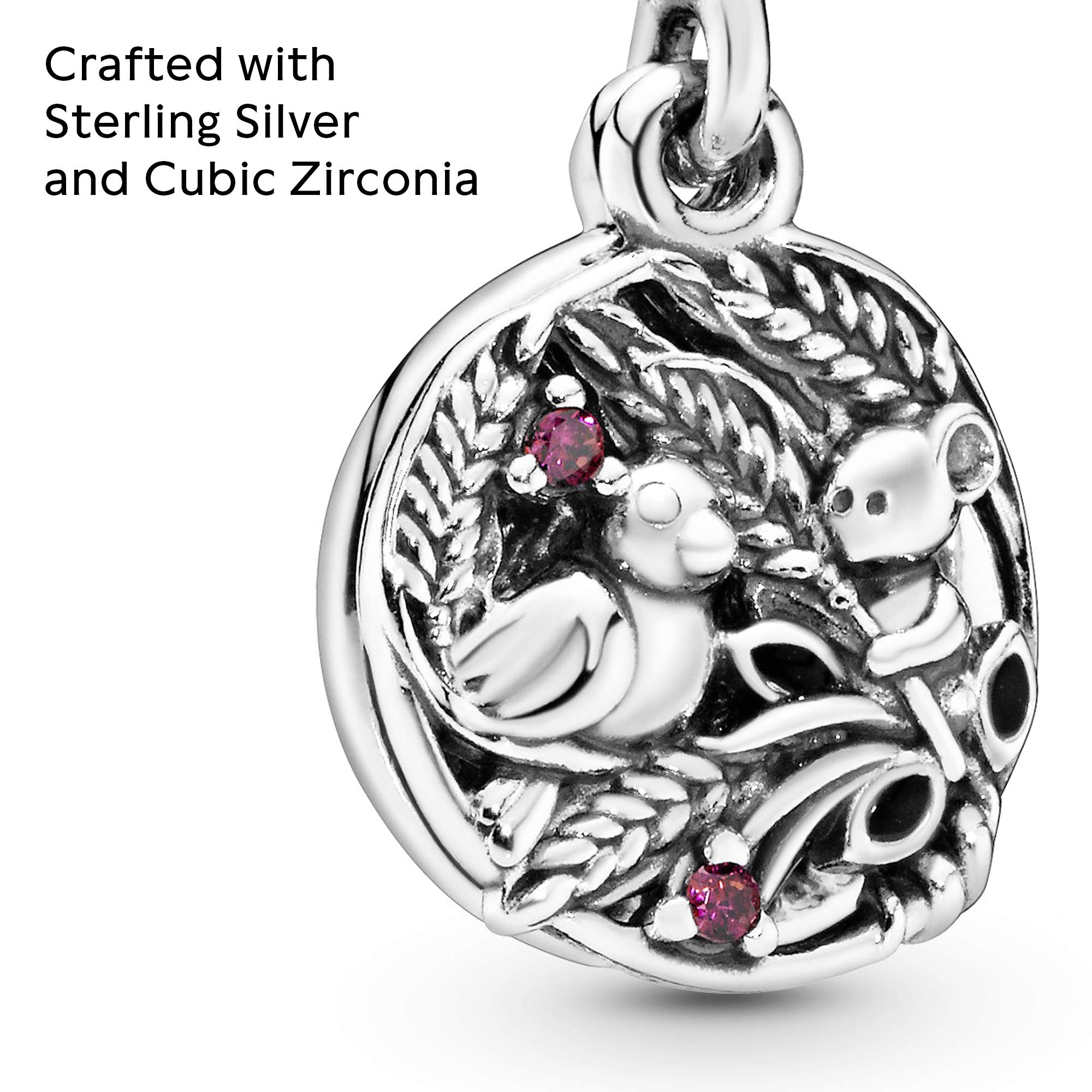 Pandora Jewelry Always By Your Side Cubic Zirconia Charm in Sterling Silver