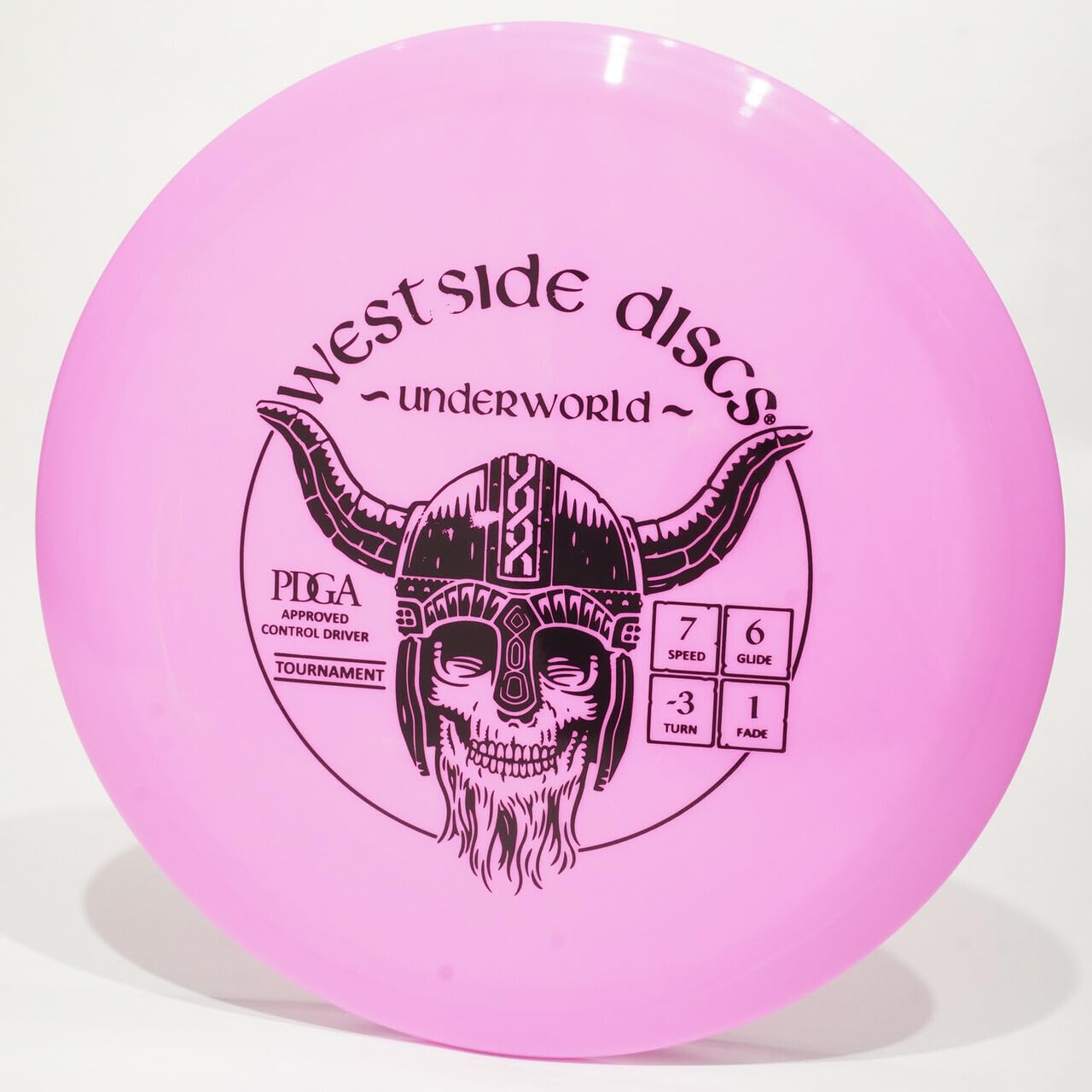 Westside Discs Underworld (Tournament) Fairway Driver Golf Disc, Pick Color/Weight [Stamp & Exact Color May Vary] Yellow 173-174 Grams
