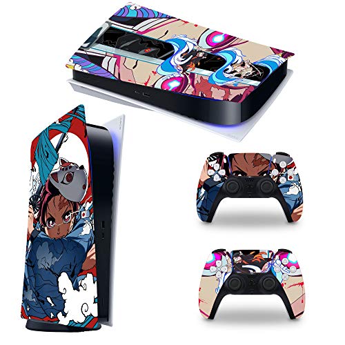 Slayer Evil - PS5 Digital Edition Skin Console - PS5 Digital Edition Controller Skin Cover Vinyl Decal Protective