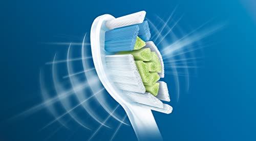 Philips Sonicare Genuine W DiamondClean Replacement Toothbrush Heads, 2 Brush Heads, White, HX6062/65