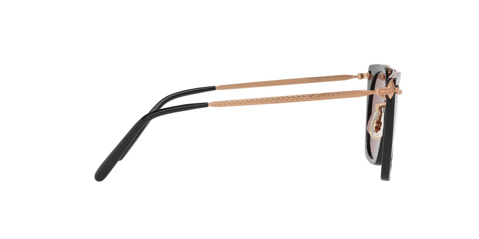 Oliver Peoples OV5370S - 1005E4 Sunglasses BLACK w/BRUGUNDY GOLD MIRROR Lens 50mm