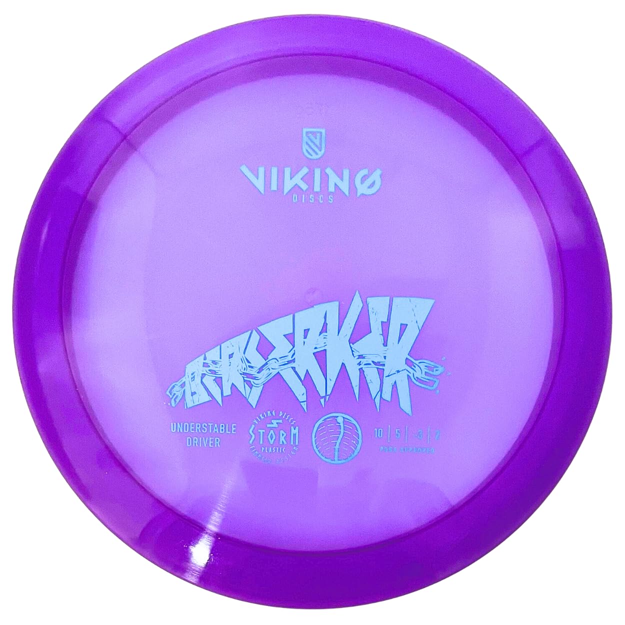 Viking Discs | Berserker | Beginner Disc Golf Driver | Storm [Colors Vary]