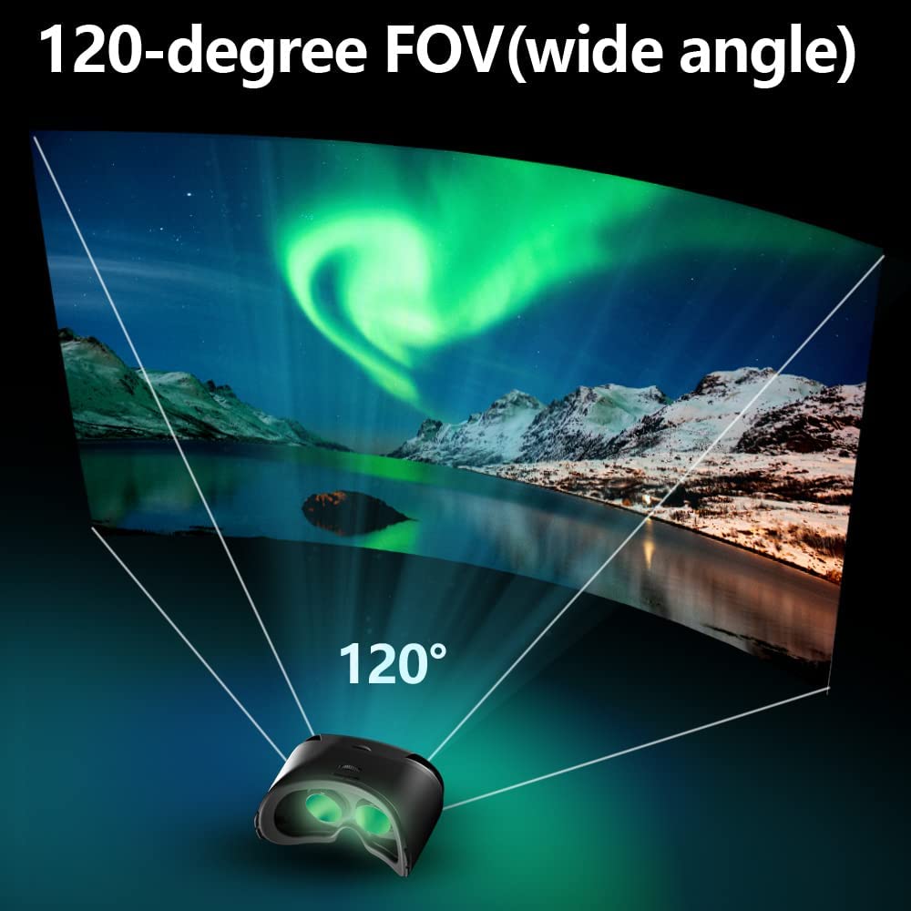 VR Headset, 3D Virtual Reality Headset VR Accessories for Movies and Games VR Glasses for iPhone & Android Phone,Best Virtual Reality Goggles