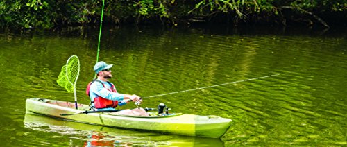 Perception Kayaks Sound 10.5 | Sit Inside Kayak for Fishing and Fun | Two Rod Holders | Large Rear Storage | 10' 6" | Dapper