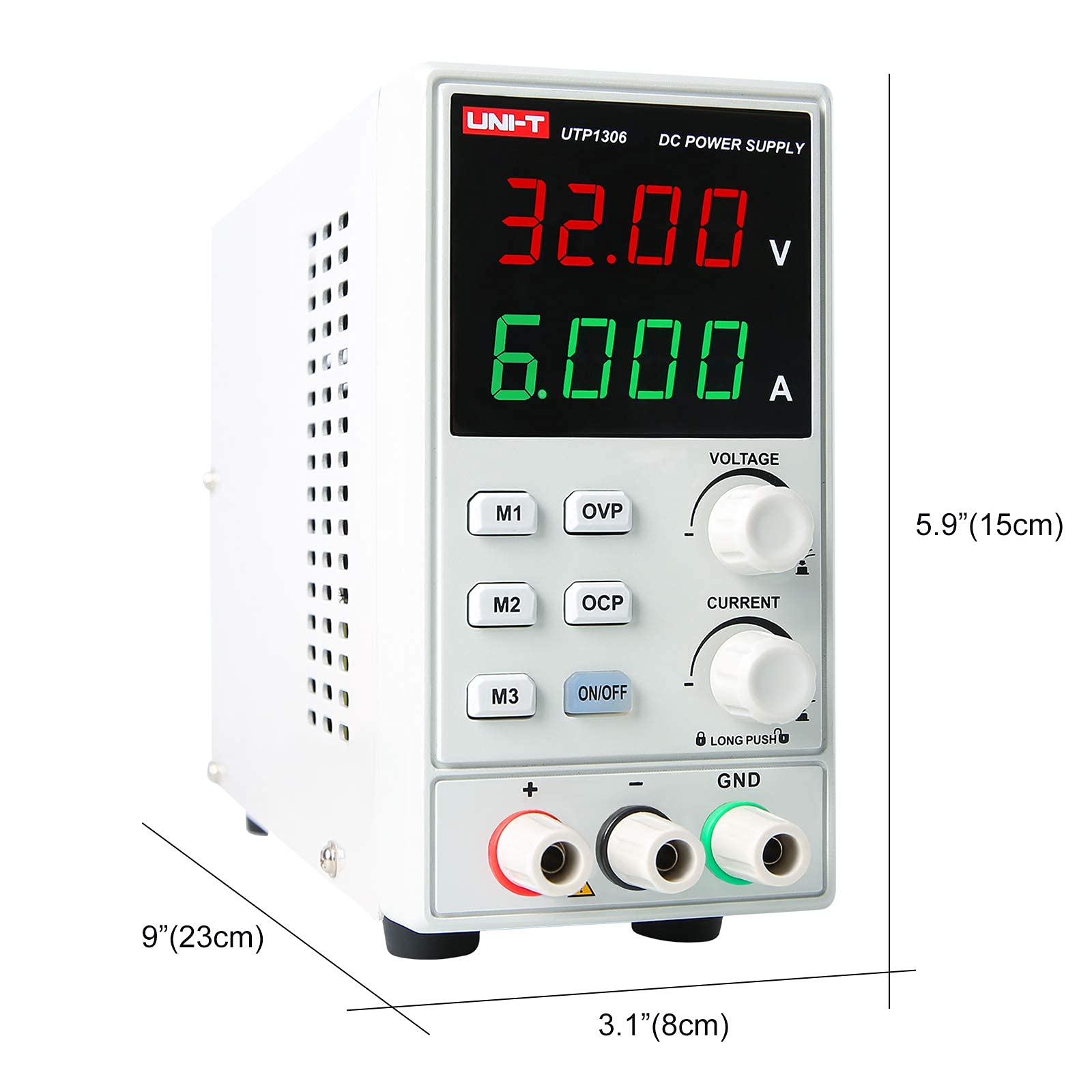 UNI-T Clamp Meter DC Power Supply Kit, UT204R, UTP1306
