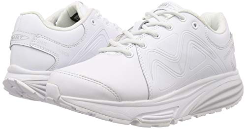 Women's Simba Trainer White/Silver Fitness Walking Sneakers 700861-409F Size 8