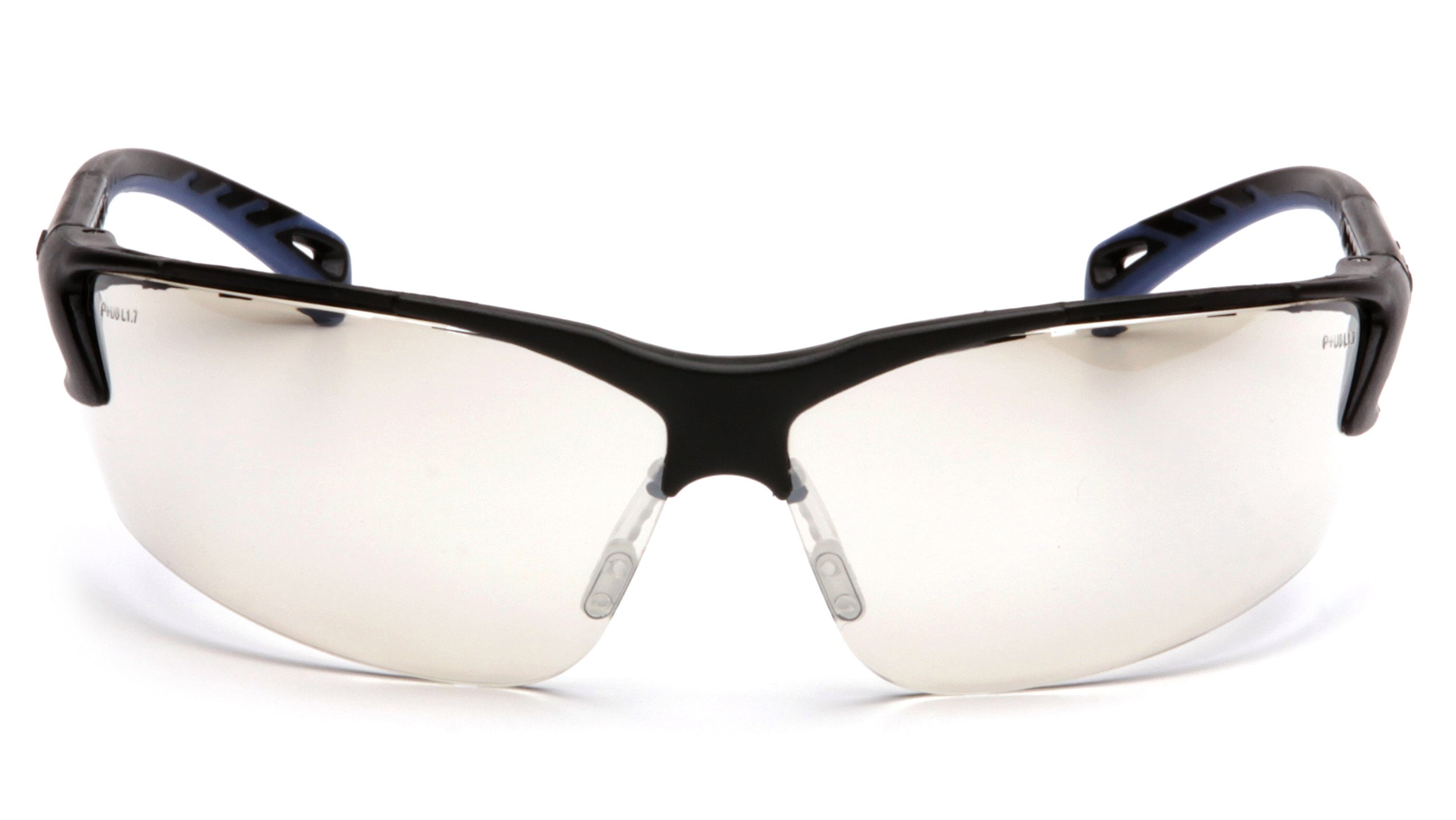 Pyramex Venture 3 Safety Glasses, Indoor/Outdoor Mirror Lens
