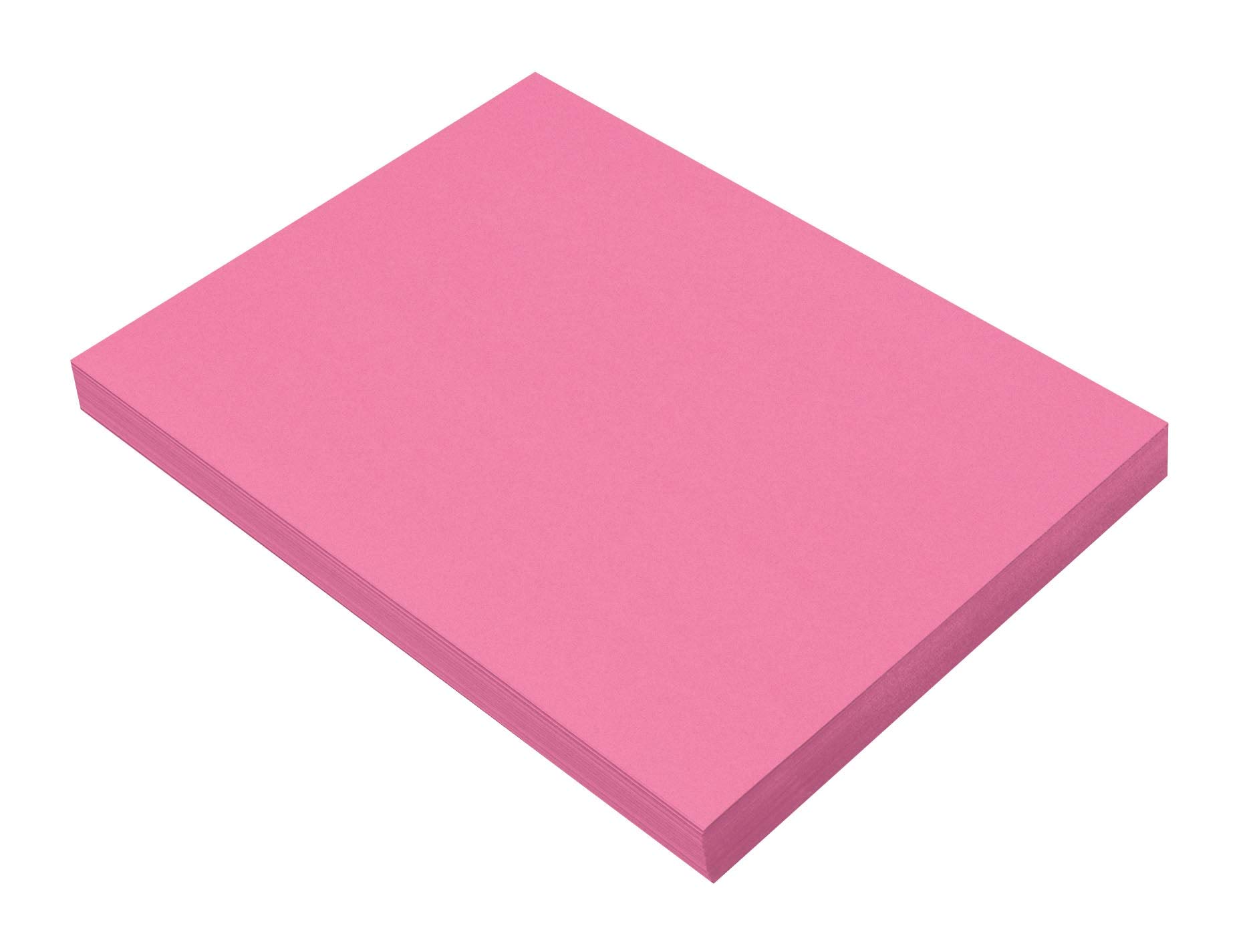 Prang (Formerly SunWorks) Construction Paper, Orange, 9" x 12", 100 Sheets & Prang (Formerly SunWorks) Construction Paper, Hot Pink, 9" x 12", 100 Sheets & Prang (Formerly SunWorks) Construction