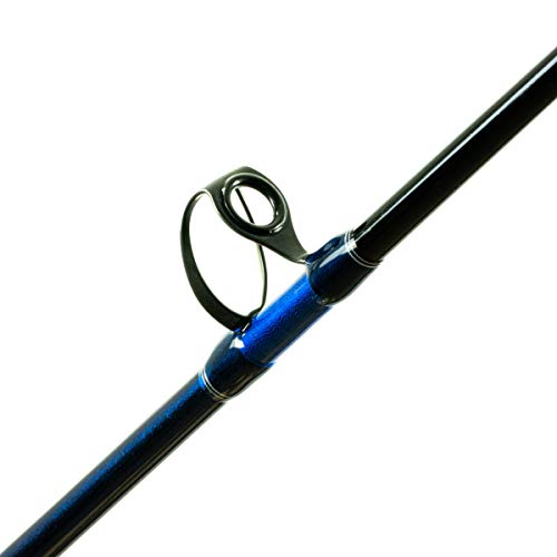 Shimano Talavera Bluewater Roller Tip Slick Butt Saltwater Fishing Rods, 1pc Power: HVY | Action: Mod Fast [TEBC60HSBRTA], Length: 6'0