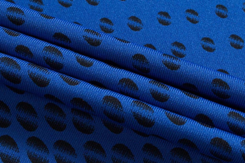 Sportides Men's Short Sleeve Sport Polo T-Shirts LSL195 Blue XXL