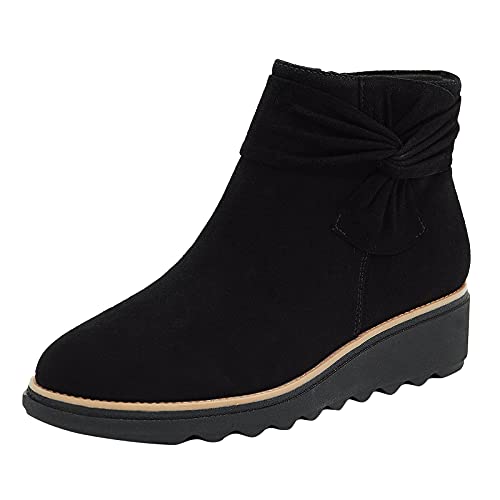Womens Sandals, Knee High Boots Women Wide Calf Womens Ankle Strap Boots Size 8 Boots Lace Up Booties Waterproof Cow Print Boots Womens Running Shoes Black