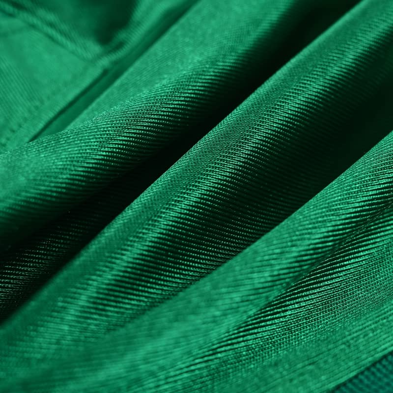 yuepang Blank Football Jersey for Men, Mesh Polyester Plain Sports T-Shirt Hip Hop Jersey S-4XL Green