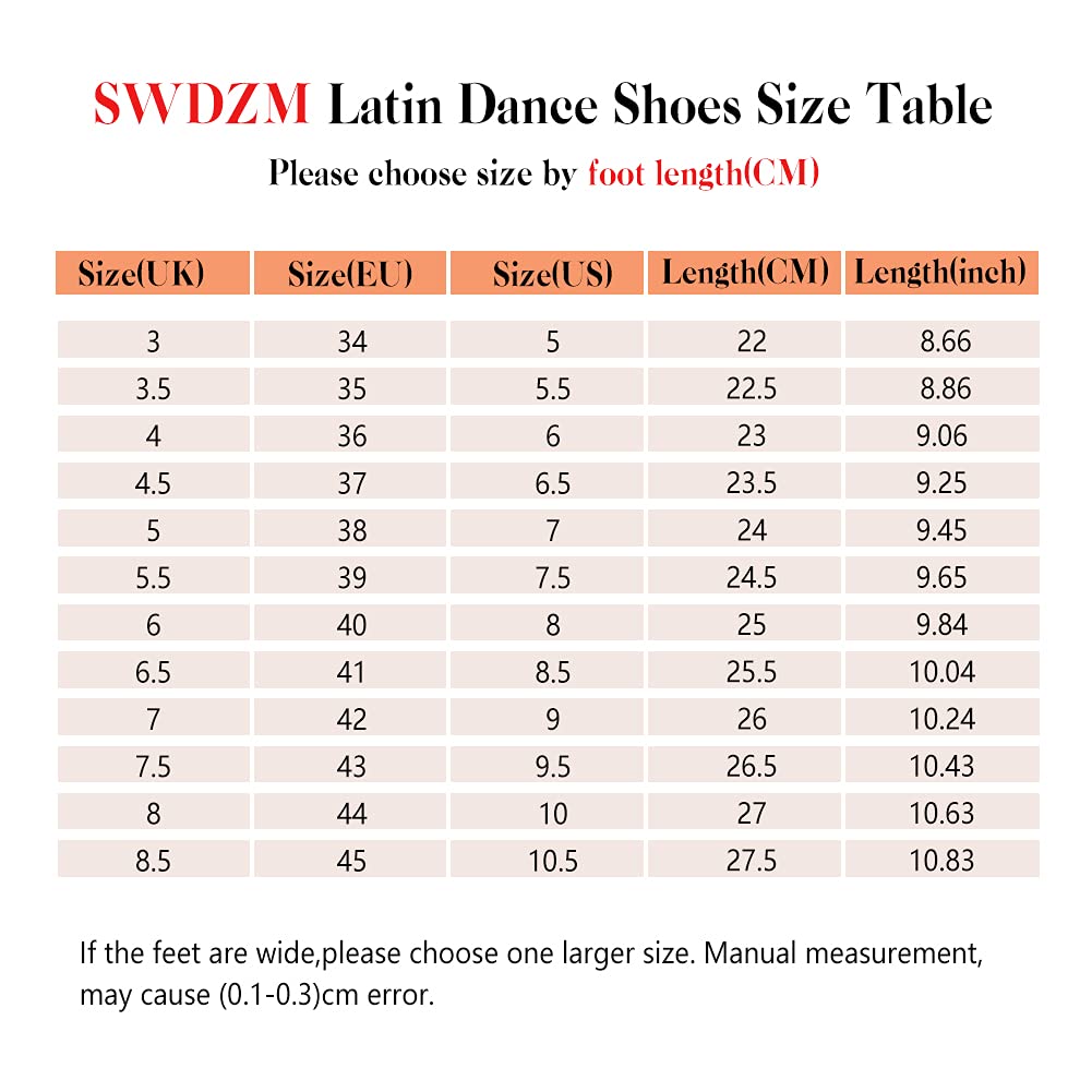 SWDZM Women's Latin Dance Shoes Open Toe Lace-up Mesh Ballrooom Tango Salsa Performence Ankle Dance Boots,Heel-3",9001,Red,6 US