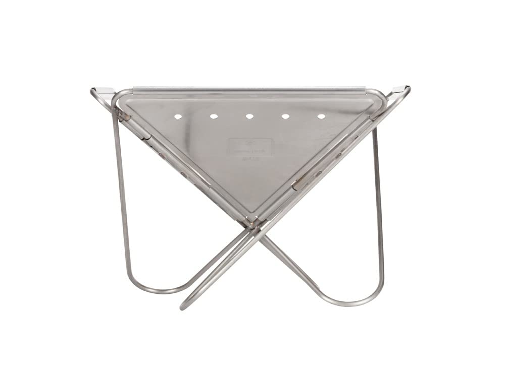 Snow Peak Pack & Carry (M) Fireplace - Made of Durable Stainless Steel - 13.75 x 13.75 x 9.75 in