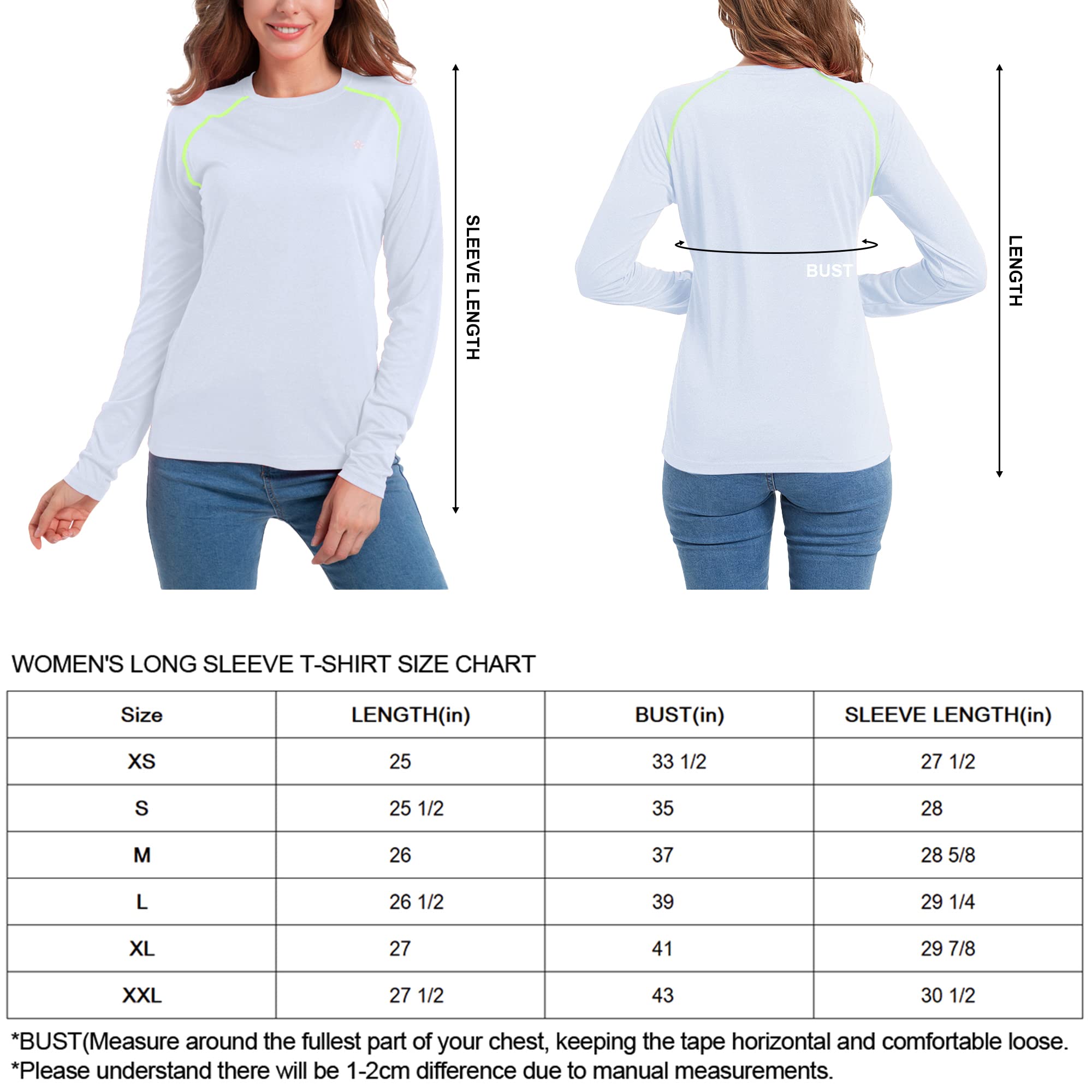 Women's Button Down Shirt Classic Long Sleeve Office Chiffon Blouse A-white