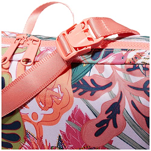Vera Bradley Women's Recycled Lighten Up Reactive Seat Organizer, Rain Forest Canopy Coral, One Size