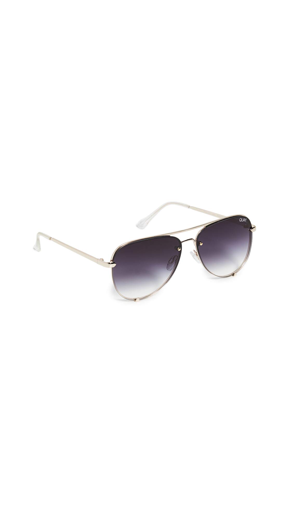 QUAY AUSTRALIA Highkey Mini Rimless Gold/Fade One Size sunglasses womens
