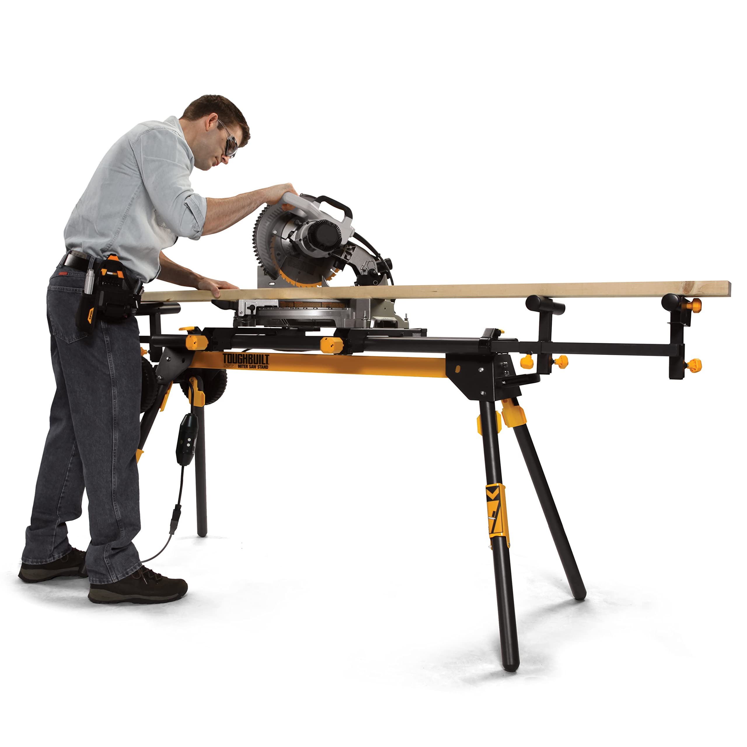 ToughBuilt - Miter Saw Stand Universal Tool Mounts (124 In (02))