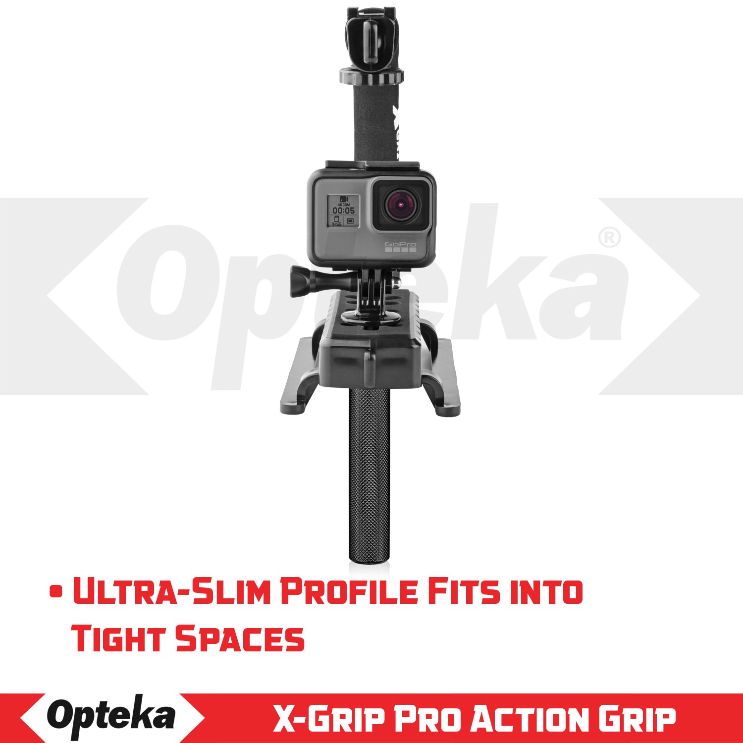 Opteka X-Grip H-MOD Professional Stabilizing Handle for GoPro Action Cameras (Black)