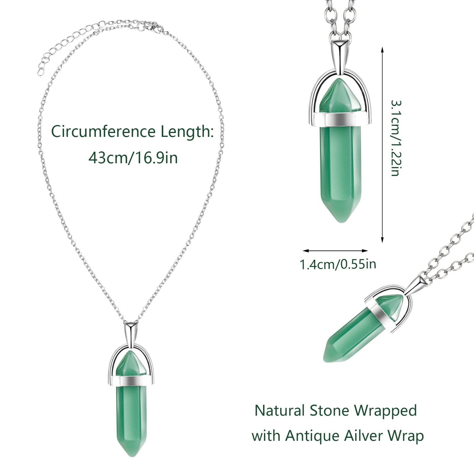 WINSENET Crystal Necklaces For Women