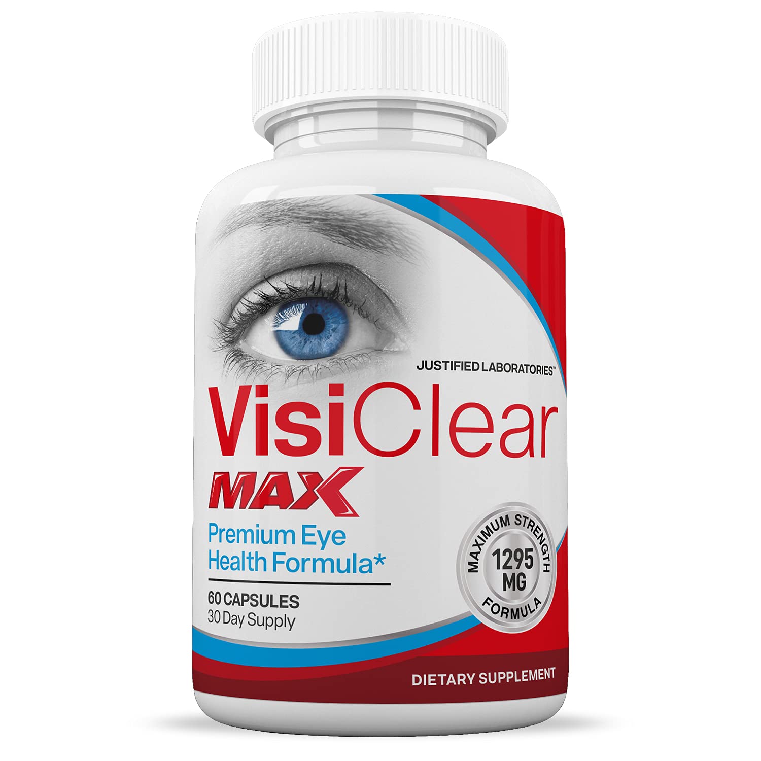 Visiclear Max 1295MG Revolutionary Eye Health Formula Supports Healthy Vision Eyes Sight 60 Capsules