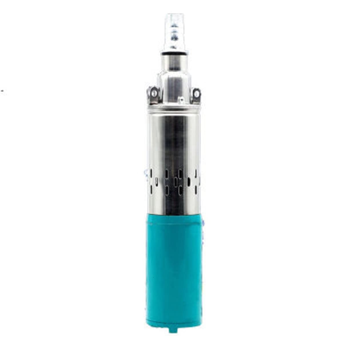XuuSHA Hand Bilge Pump DC Solar Water Pump Deep 200W Screw Submersible Pump Bilge Pump Automatic (Voltage : 12V 30m)