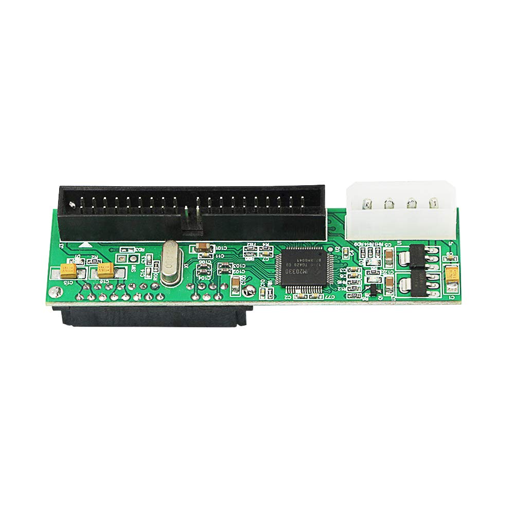 SinLoon SATA Female to 40 pin Male 3.5 inch IDE Adapter for PC and Mac Computer to SATA Hard Drive Interface Adapter(SATA F/3.5 M Big)