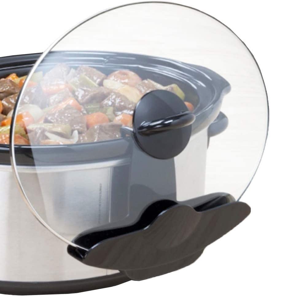 Reusable Lid Pocket Slow Cooker Lid Holder, for Crock-Pot 7-Quart - Microwave Safe Cooking Accessories