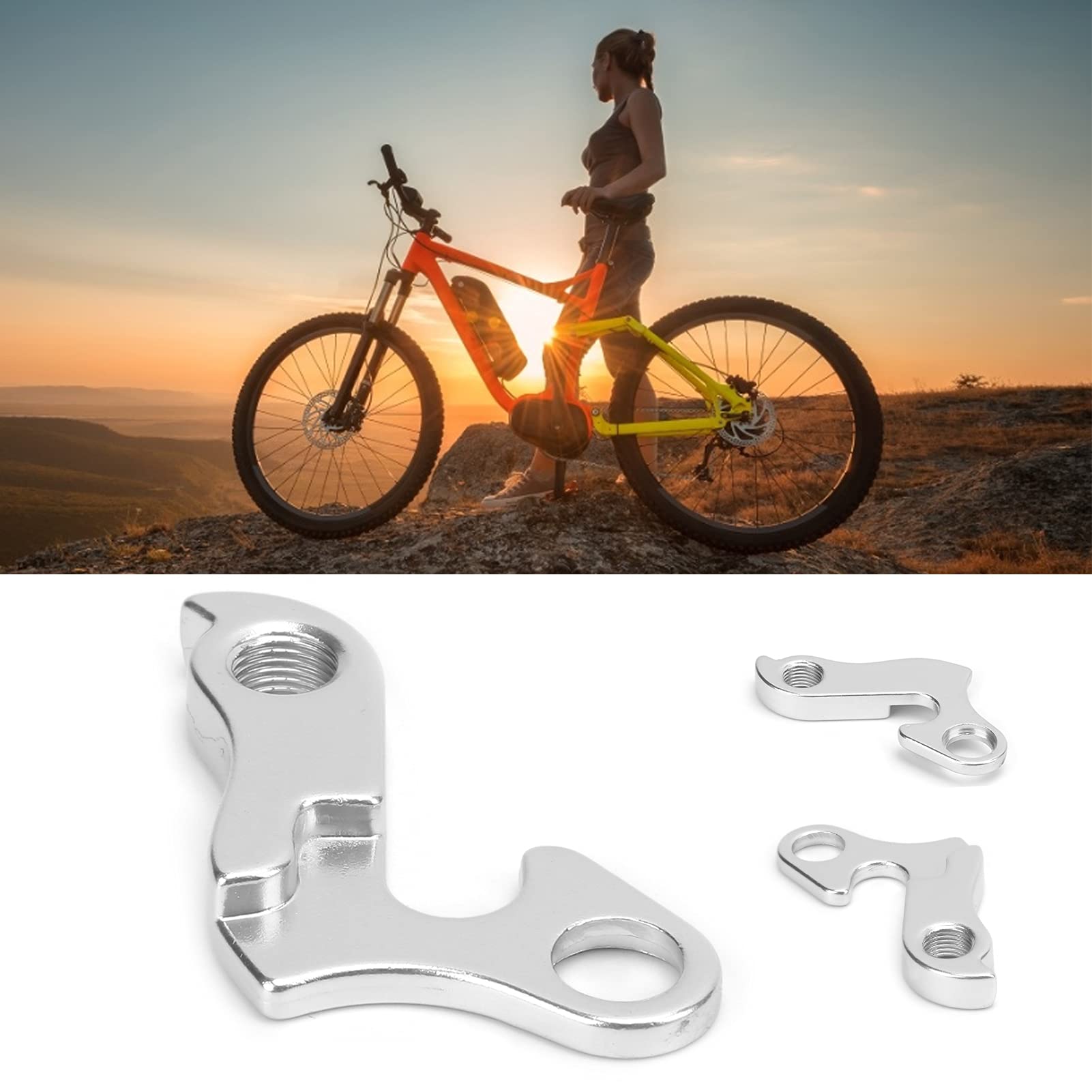 YXyuexin Mountain Bike Tail Hook Lugs, Road Bike Tail Hook Rear Derailleur Hook Rear Hook Frame Hook Shift Hook for Bicycle Parts Replacement