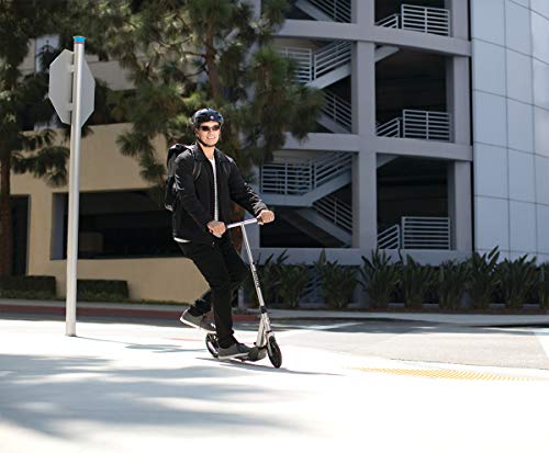 Razor A5 Prime Kick Scooter for Kids Ages 8+ - Extra-Large Deck, 8" Urethane Wheels, Anodized Aluminum Frame, Anti-Rattle Technology, For Riders Up to 220 lbs