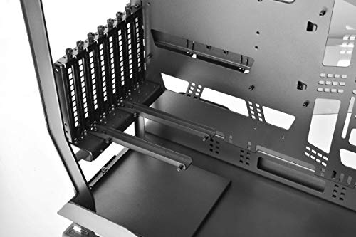 Thermaltake AH T600 Helicopter Styled Open Frame Tempered Glass Swing Door E-ATX Full Tower Case CA-1Q4-00M1WN-00