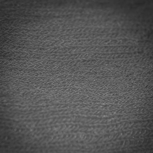SEALSKINZ Unisex Waterproof All Weather Mid Length Sock, Grey/Grey Marl, Large