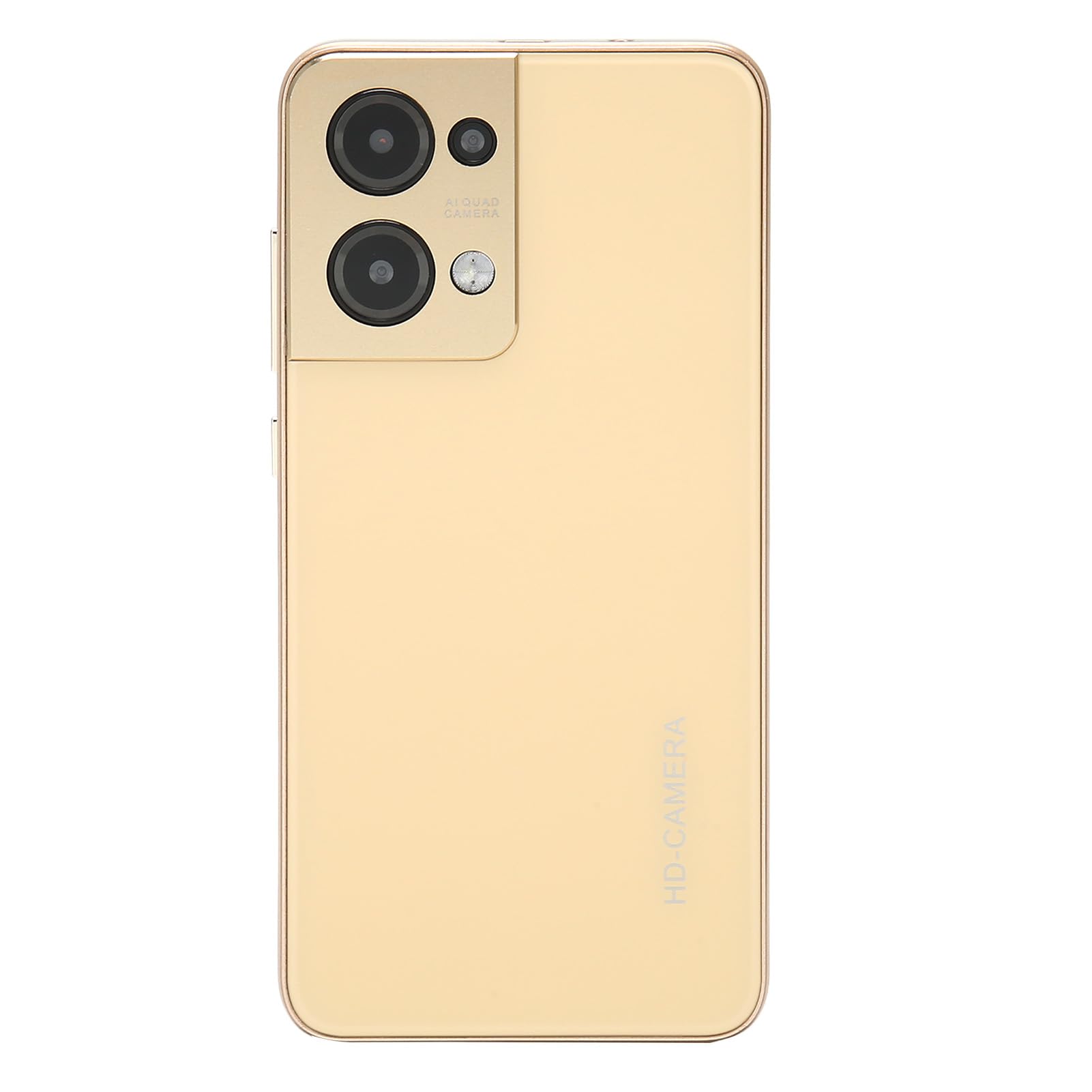 Smart Phones, HD Face Recognition Smart Phone GPS Navigation for Office (Gold)