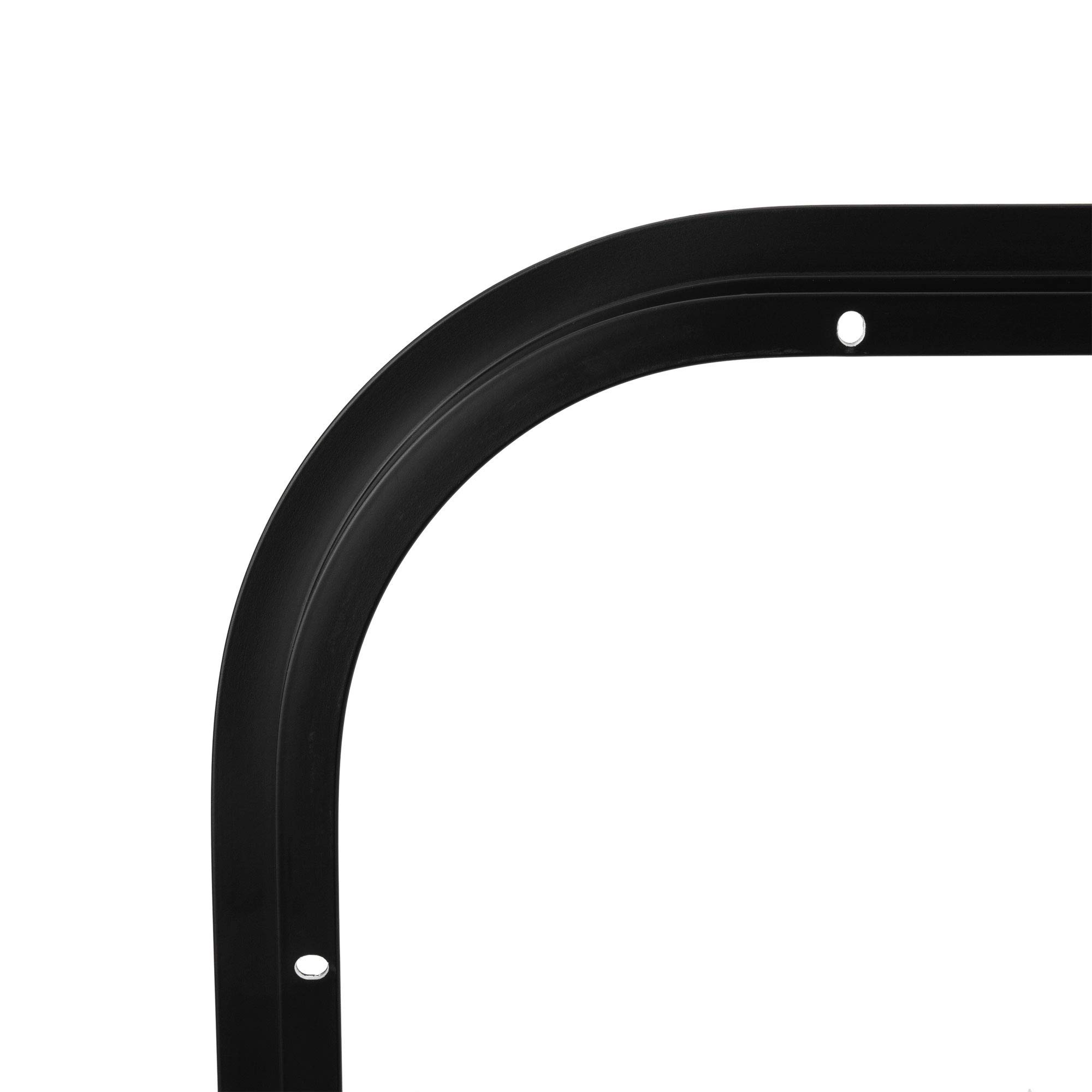 RecPro RV Window | 24" W x 20" H | Teardrop Style Horizontal Slide | 1 1/2 Wall Thickness | RV Window Replacement (2 Windows, with Trim Kit) | Made in USA