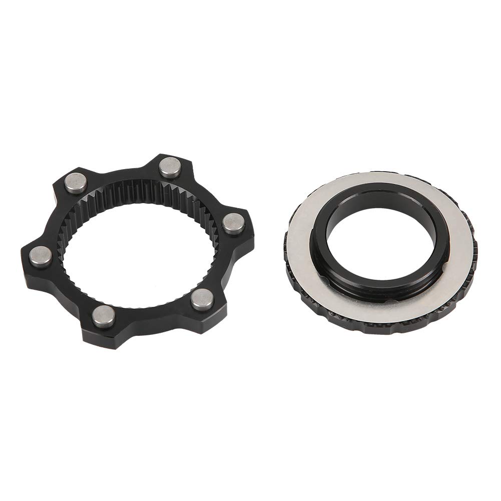 Velaurs Center Lock Adapter, DIY Bike, Disc Brake Rotor, Durable Easy to Install, Materials, for Bike Accessory Mountain Bike