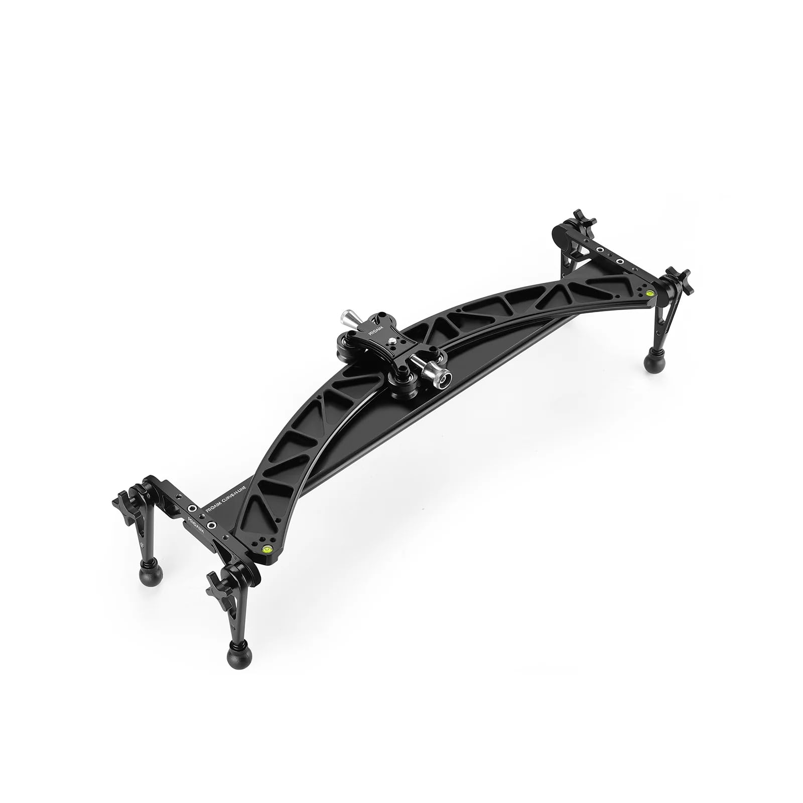PROAIM Curve-N-Straight DSLR Video Camera & Camcorder Slider Dolly Smooth Track | Professional Camera Slider (2ft)