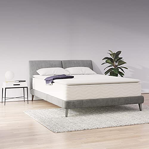 Signature Sleep Contour Hybrid 12" Independently Encased Coil Memory Foam Pillow-Top Mattress, Bed-in-a-Box, Queen